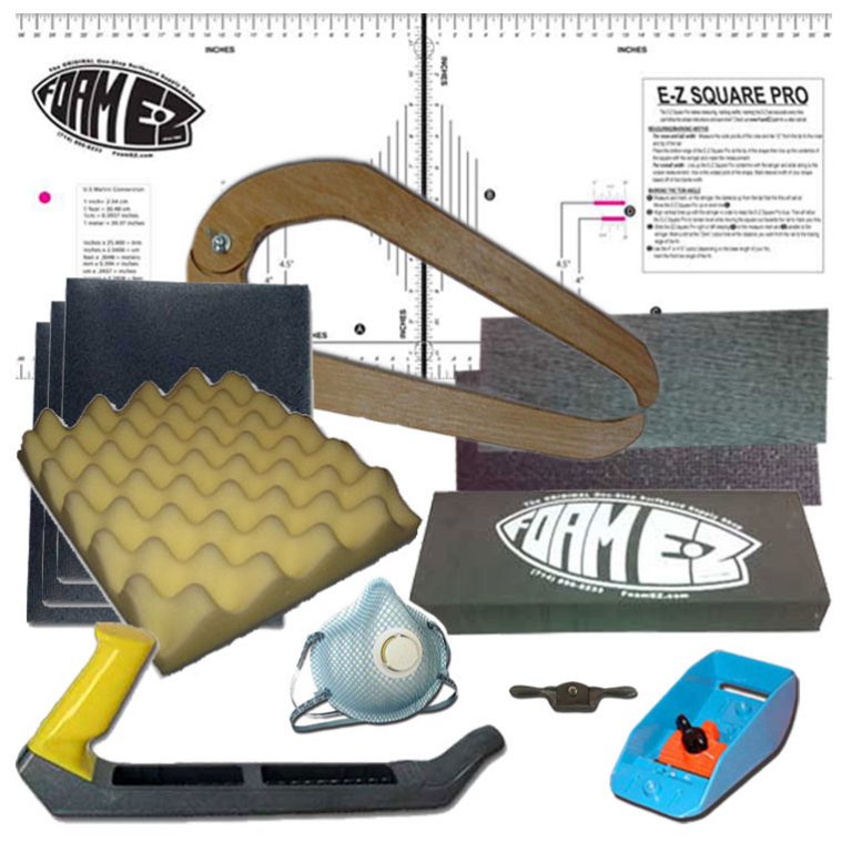 Surfboard Shaping Tool Kits DIY Archives - Foam E-Z, The Original One ...